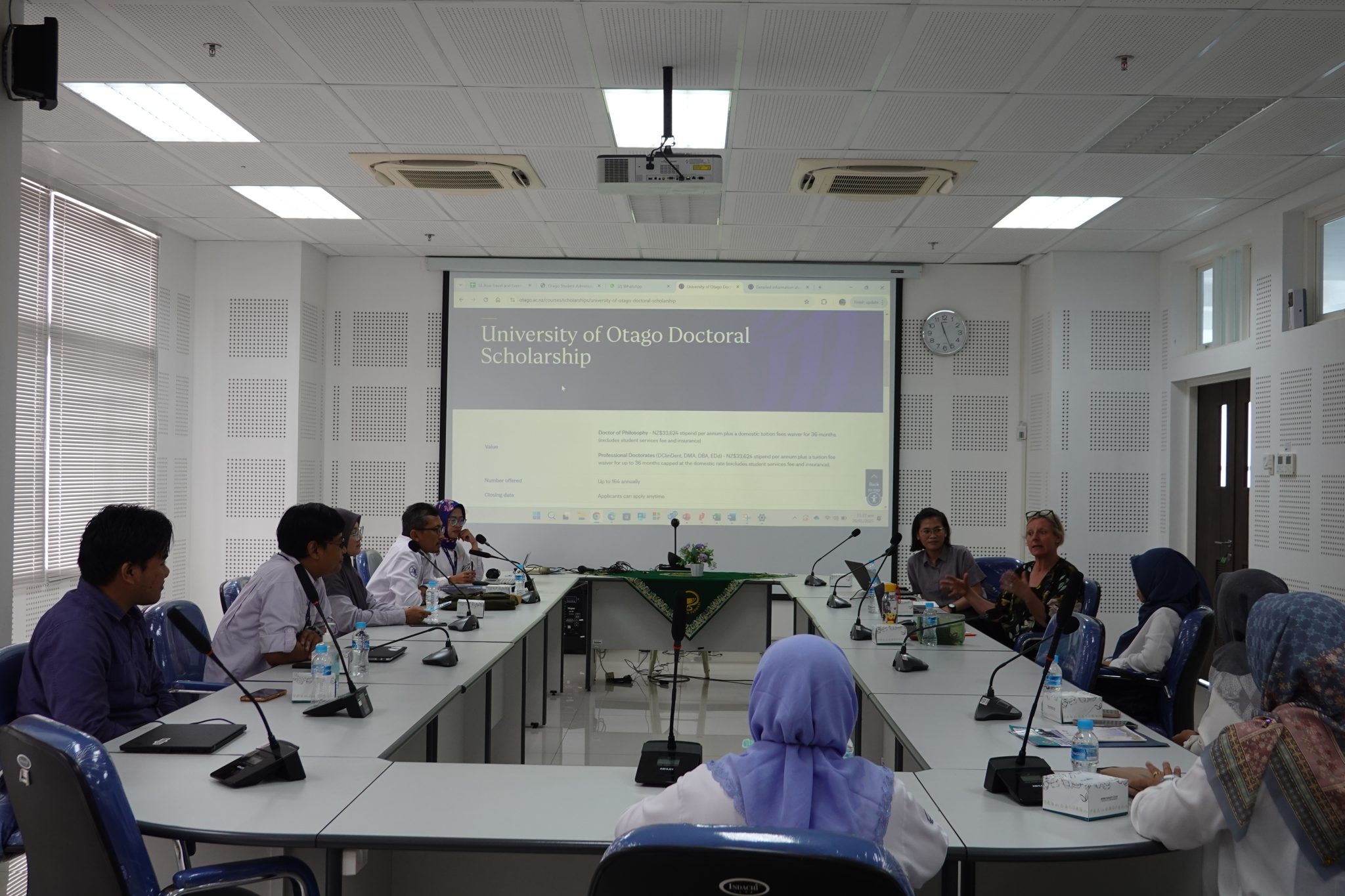 Faculty of Pharmacy UGM and University of Otago Discuss Initiating ...